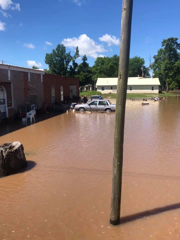 2019 Flood – Town of Webbers Falls