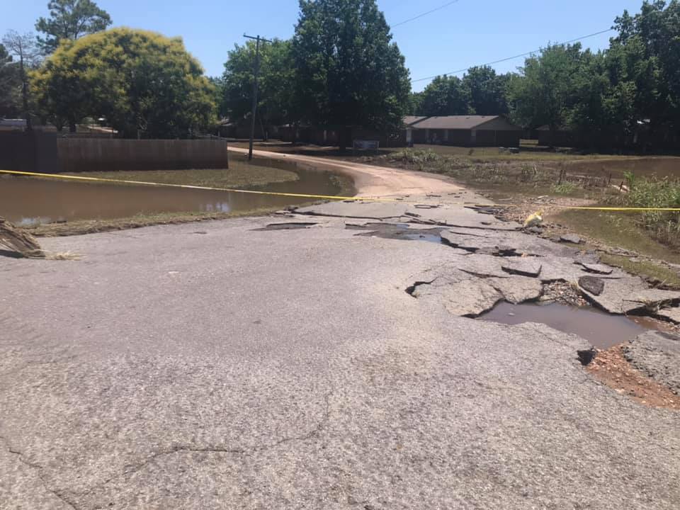 2019 Flood – Town of Webbers Falls